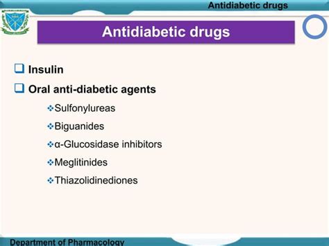 Diabetic And Antidiabetic Drugs Pptx