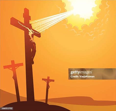 66 Jesus Crucifixion Clip Art High Res Illustrations Getty Images
