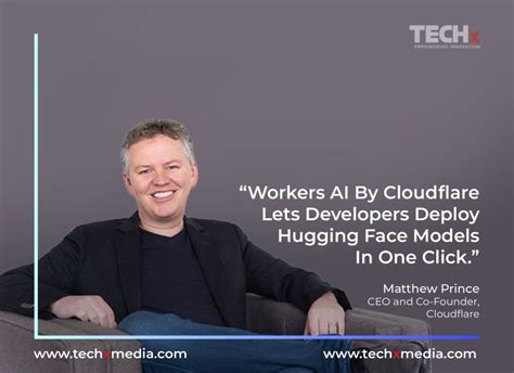 Techx Media On Linkedin Cloudflare And Hugging Face Enable One Click Global Ai Deployment