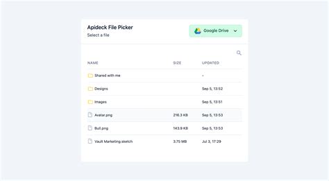 File Picker Apideck