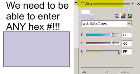 Hexadecimal Color Value CorelDRAW Graphics Suite X CorelDRAW X And Older CorelDRAW Community