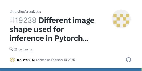 Different Image Shape Used For Inference In Pytorch Weights And Onnx · Issue 19238