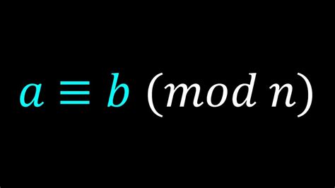 Modular Arithmetic Basics Number Theory Youtube