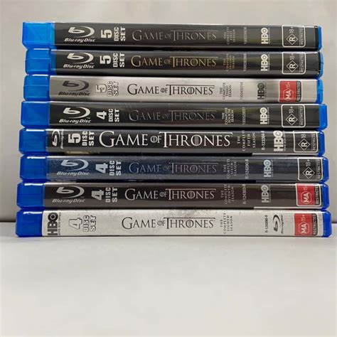 Game Of Thrones Blu Ray Complete Collection Seasons 1 To 8s