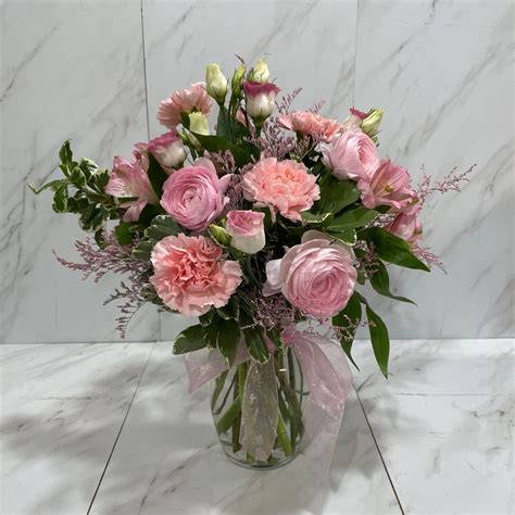 Blushing Blossom Bliss Fresh Flowers By Anna