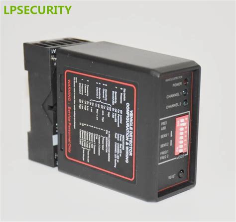 LPSECURITY Traffic Inductive Loop Vehicle Detector Double Channel Ground Sensors Can Customized