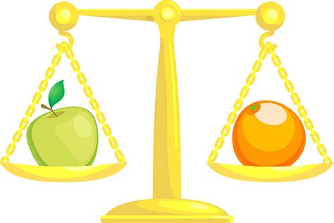 60 Apples To Oranges Comparison Stock Illustrations Royalty Free Vector Graphics And Clip Art