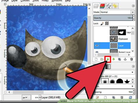 How To Fade An Image For An Advertisement Using GIMP Steps