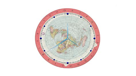 Карта плоской земли карта мира