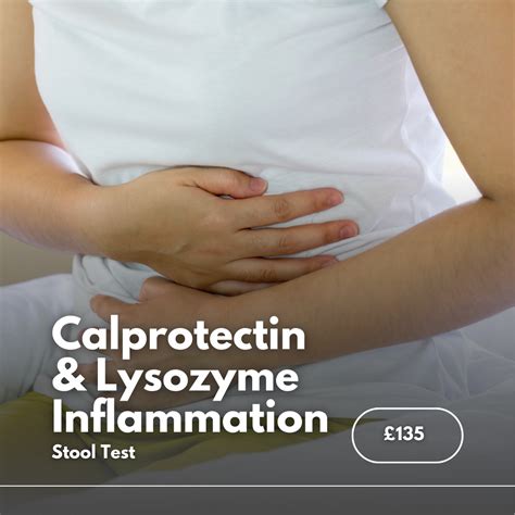 Calprotectin And Lysozyme Inflammation Stool Test