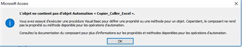 Lancer Une Macro Excel à Partir Daccess