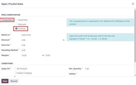 How To Set Multiple Prices Per Product And Discounts In Odoo 17 Sales