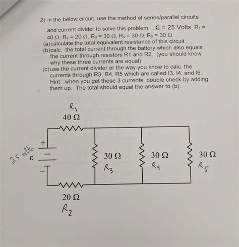solved 2 in the below circuit use the method of