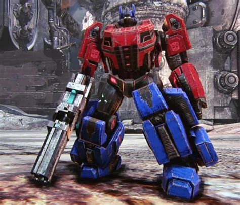 Transformers Fall Of Cybertron Optimus Prime Vehicle