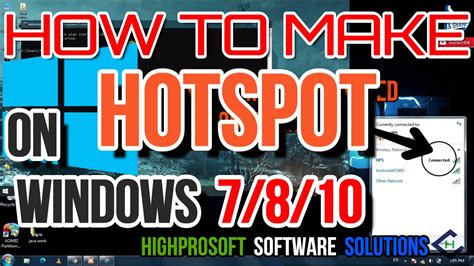 How To Create Hotspot On Windows Full Guide UPDATED YouTube