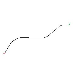 Image How To Get The Coordinates Along A Line Path From Left To Right