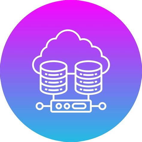 Premium Vector Cloud Computing Icon