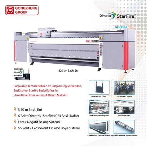 GZH 3206 320 cm İç / Dış Mekan Baskı Makinası – Prodigital Antep – BKR ...