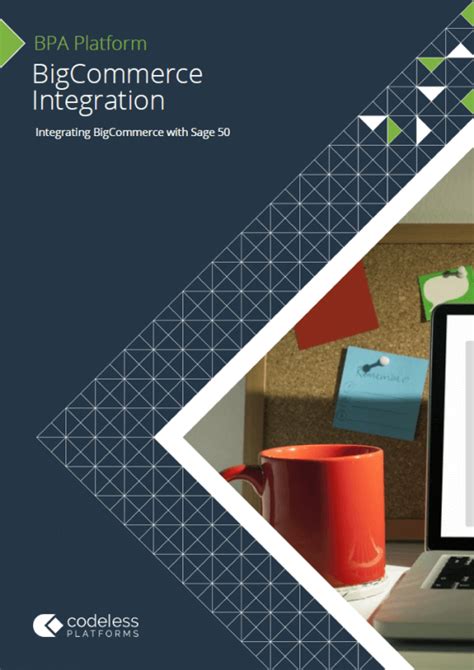 Bigcommerce Sage 50 Integration Codeless Platforms