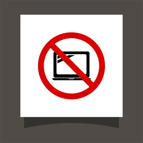 Warning With Device Icons Video Sign And Symbol Graphic Design Vector