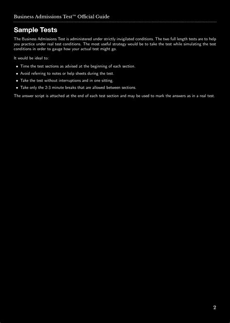 SOLUTION Sample Test Business Test Methods Studypool