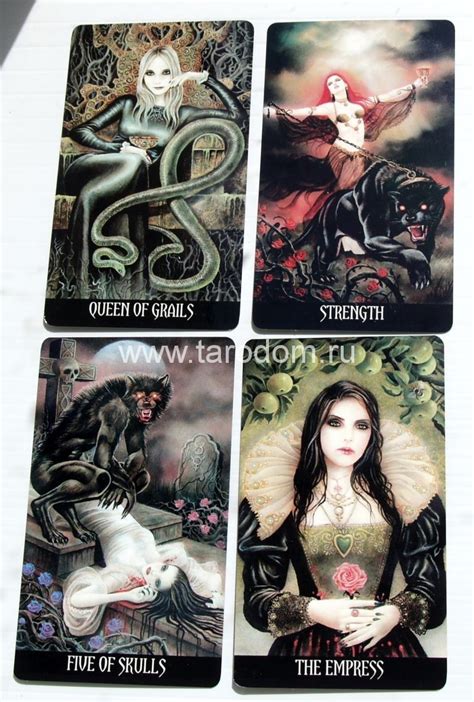 Tarot of Vampyres — Таро Вампиров Фантасмагория - Дом Таро