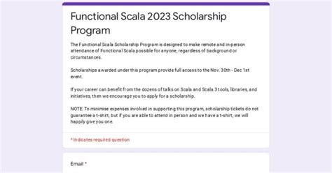 ziverge on linkedin functional scala 2023 scholarship program