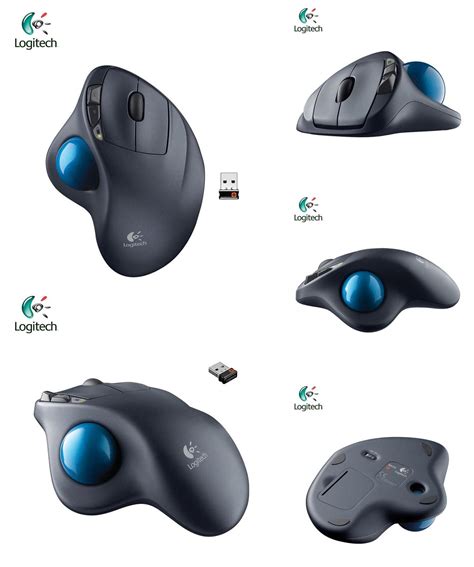 Visit To Buy Logitech M Mouse With G Wireless Optical Trackball Ergonomic Mouse Gamer