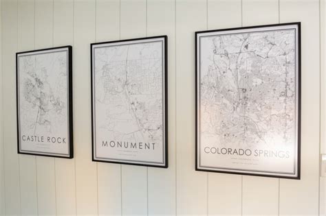 Different Ways You Can Frame A Map For Your Home