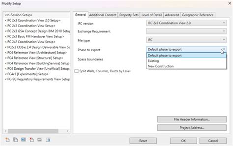 Export Revit Phases To Ifc Bim Me Up