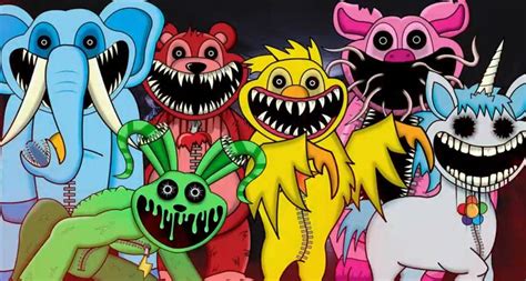 Smiling Critters Monsters Form By Jeangonzal73 On Deviantart