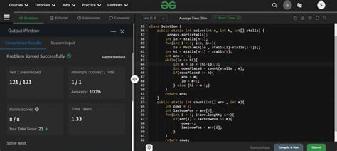 Syed Eliyas On Linkedin Leetcode Aggressivecows Leetcodeproblem