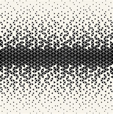 Abstract Geometric Hipster Fashion Design Print Triangle Pattern Stock Vector Illustration Of