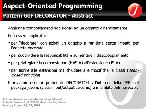 Aspect Oriented Programming Ppt