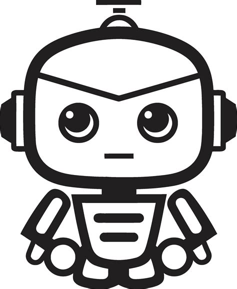 Talkbox Totem Insignia Cute Robot Chatbot Icon For Chat Delight Whiz Widget Crest Small Robot