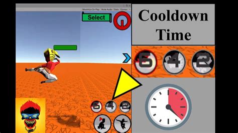 Unity Game Cooldown Timer Countdown Effect Youtube