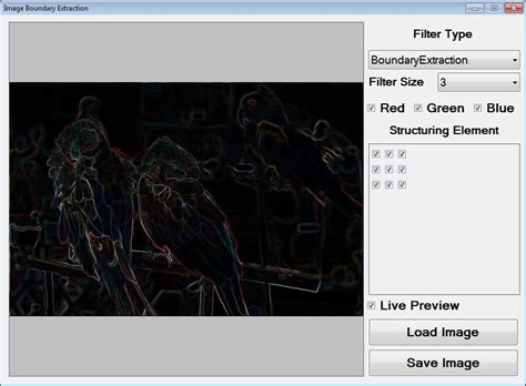 C How To Image Boundary Extraction Software By Default