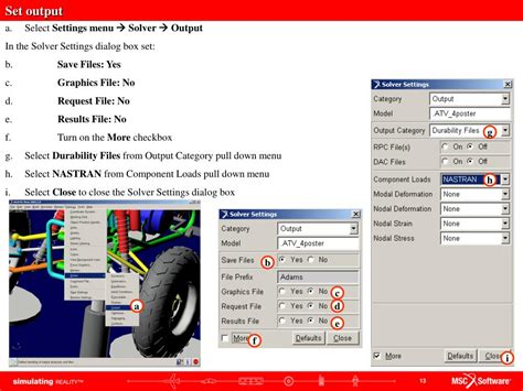 PPT Using MD Nastran Patran And MSC Adams Together GUI Familiarity Level Required Advanced