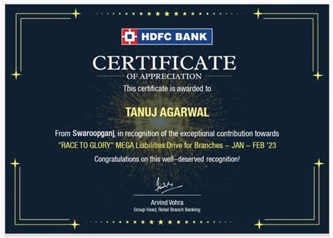 Tanuj Agarwal On Linkedin Hdfcbank