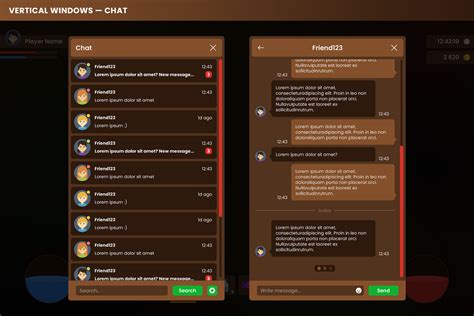 Ultimate Brown Gui Pro Kit Complete Ui Psd Sources