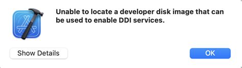 Xcode Device Ddi Services Error Apple Developer Forums
