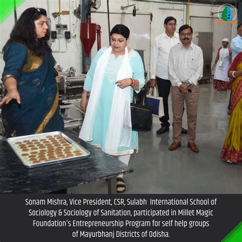 Sonam Mishra Vice President Of Csr At Sulabh International School Of Sociology And Sociology Of