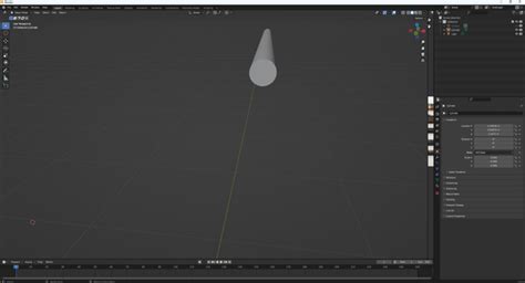 Hollow Cylinder R Blender