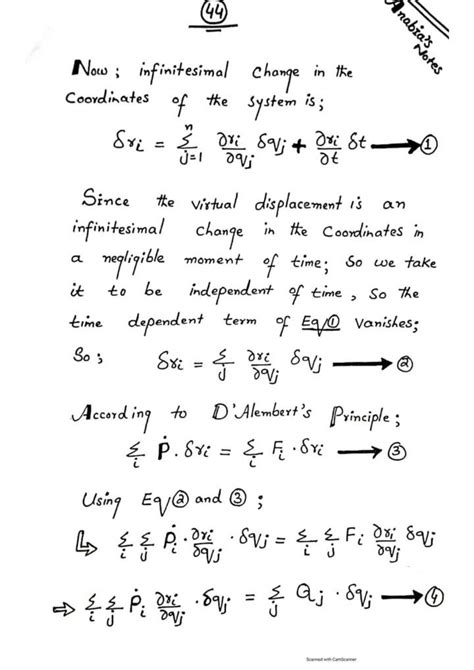 SOLUTION From The Principle Of Least Action To Lagrange S Equation Understanding The