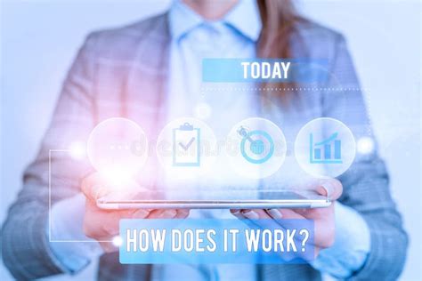 Writing Note Showing How Does It Work Question Business Photo Showcasing Asking On How Stuff