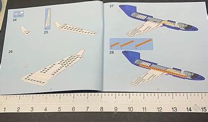 Amazon Com City Passenger Airplane Building Set Compatible With Lego Plane Blocks Toy With