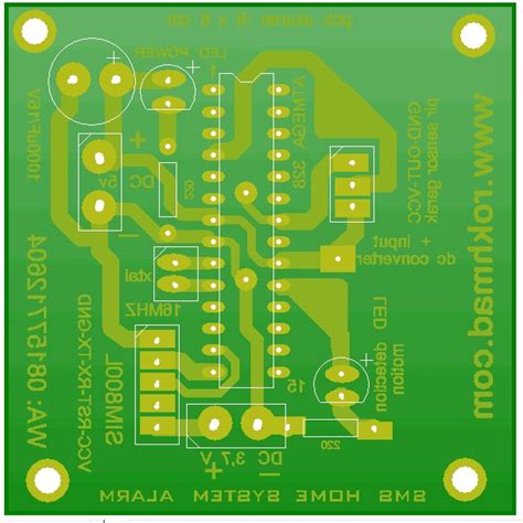 Sms Home System Alarm Dengan Atmega 328 Sim800l ~ Blog Edukasi