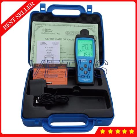 Ar8100 Professional Portable Oxygen Analyzer With Digital Precision Meter Tester O2 Detector