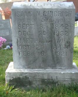 Isaac Newton Gingrich 1842 1932 Homenaje De Find A Grave