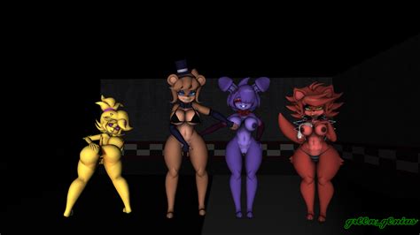 Rule 34 Bonfie Chiku Fexa Fnia Frenni Fazclaire Nude Female Prisma3d